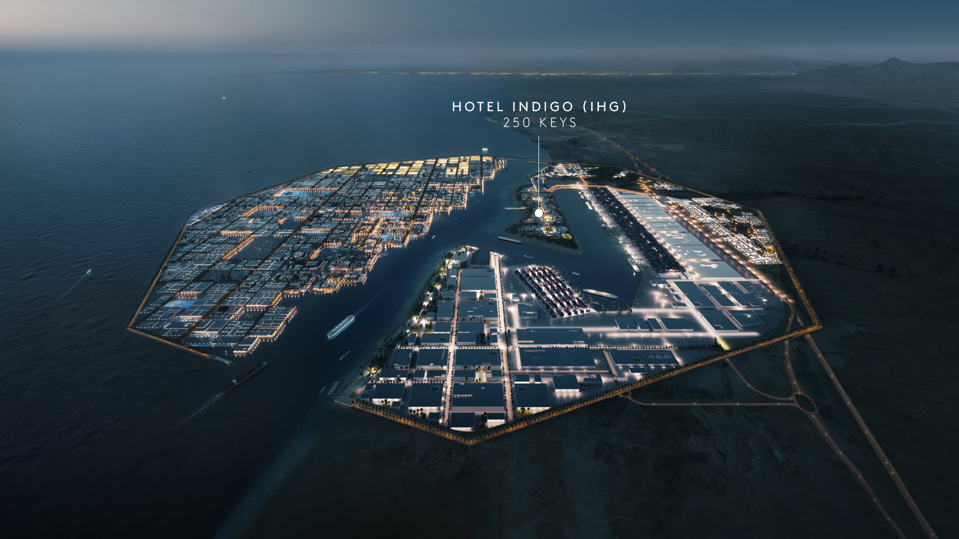 Indigo announced for NEOM’s Oxagon - SAFE Saudi Arabia for Elites