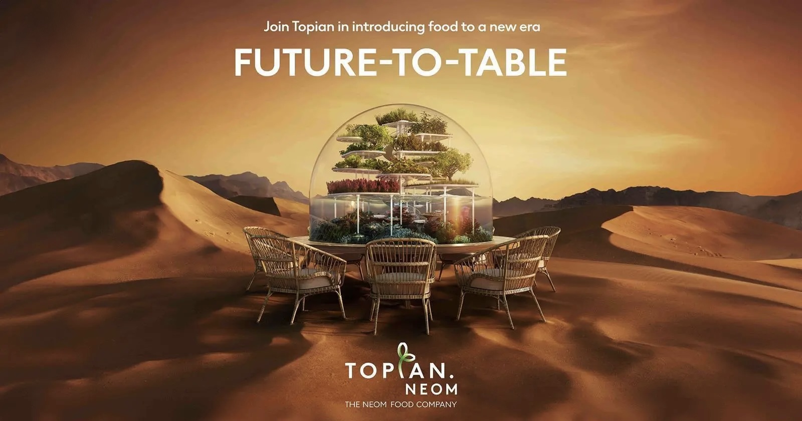 NEOM launches Topian, a revolutionary sustainable food company - SAFE ...