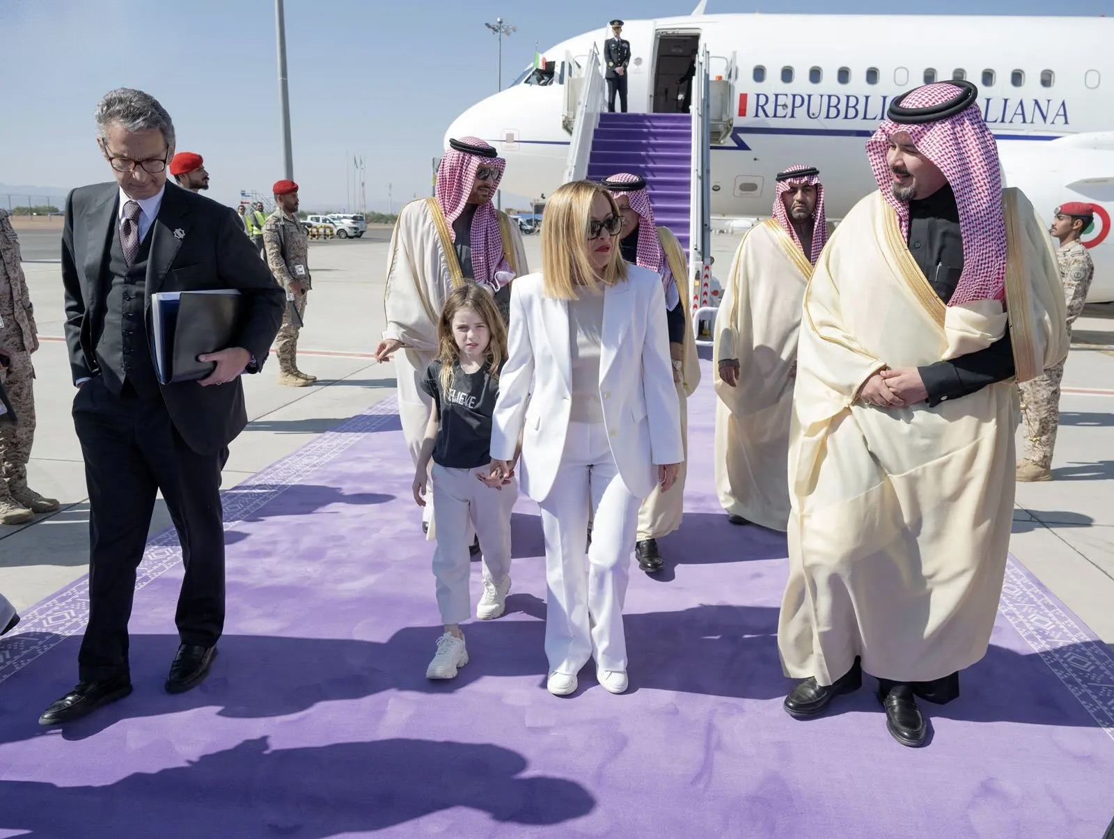 Italian Prime Minister Giorgia Meloni visits Saudi Arabia - signs $10 ...